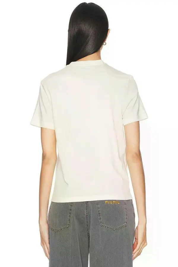 Miu Miu Logo T-shirt