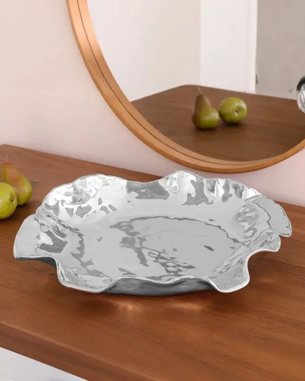 BEATRIZ BALL Vento Cilla Extra-large Serving Platter - Silver