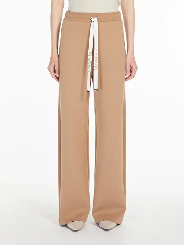 Max Mara Fleece Drawstring Trousers