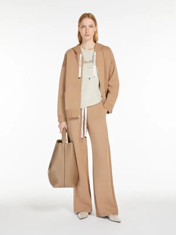 Max Mara Fleece Drawstring Trousers