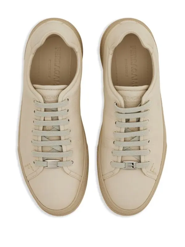 FERRAGAMO Low-top Sneakers - Neutrals