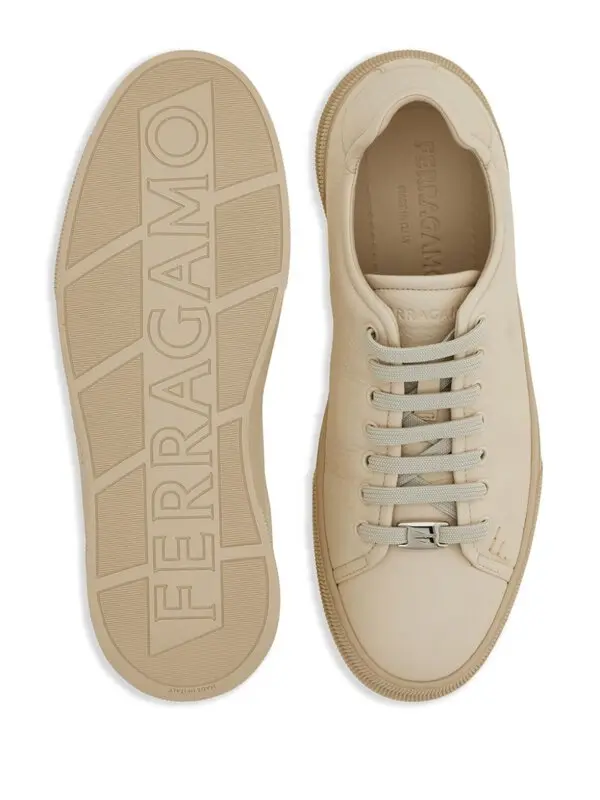 FERRAGAMO Low-top Sneakers - Neutrals