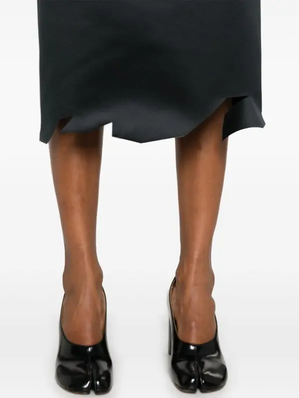 Viktor & Rolf Asymmetric Duchess Satin Skirt