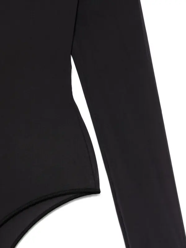 Patrizia Pepe Fly-motif Bodysuit - Black