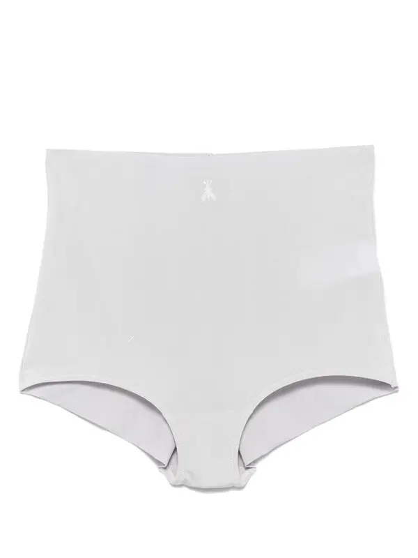 Patrizia Pepe High-waisted Briefs - Grey