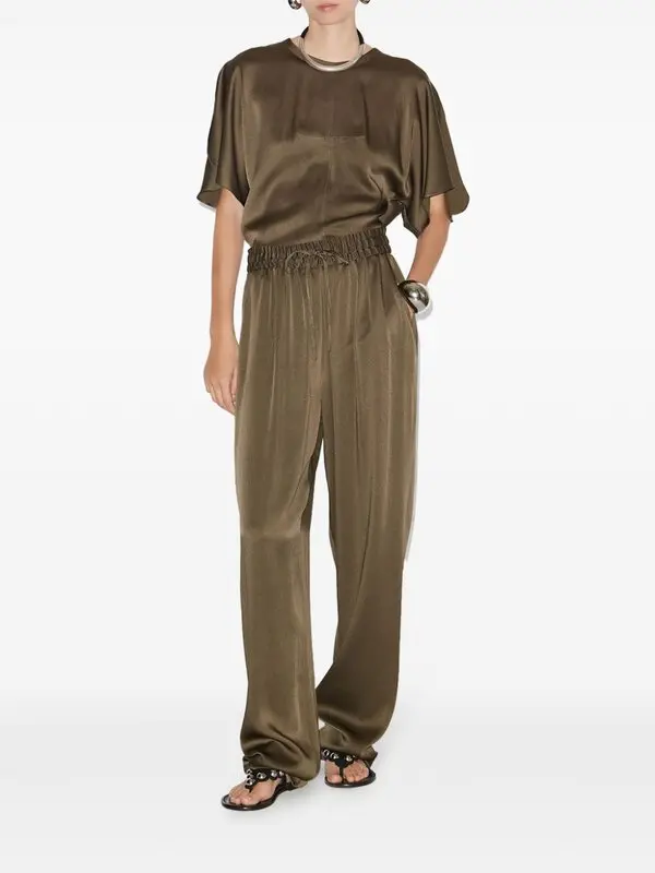 Isabel Marant Kendry Trousers - Green