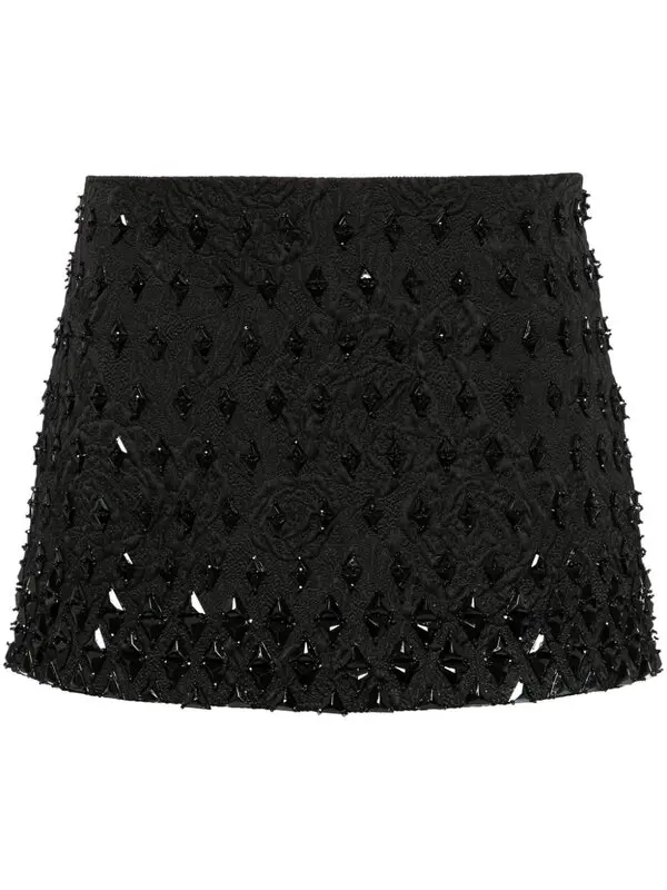 Amen Jacquard Mini Skirt