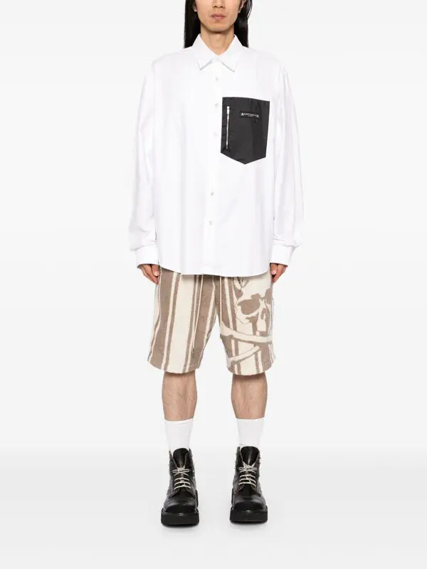 MASTERMIND WORLD Logo-jacquard Shorts
