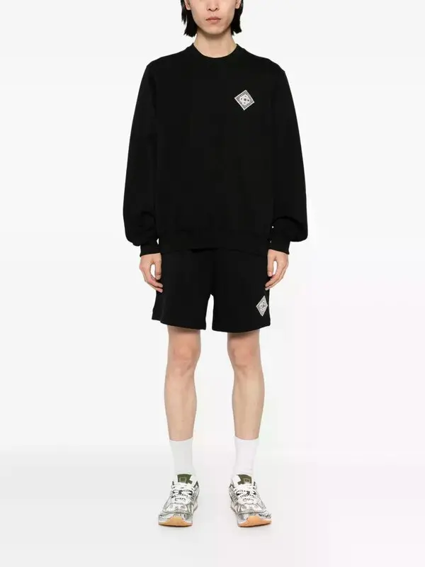 Casablanca Logo Patched Sweatshirt