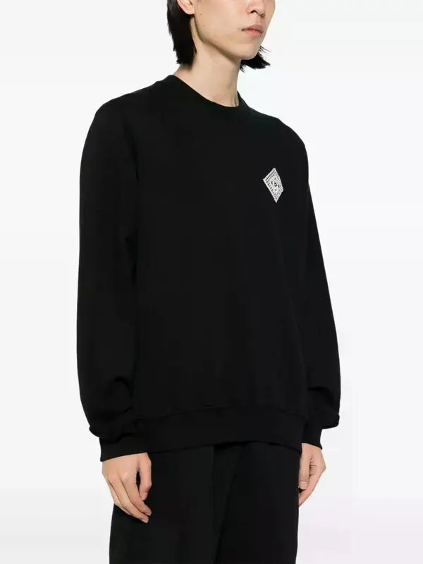 Casablanca Logo Patched Sweatshirt