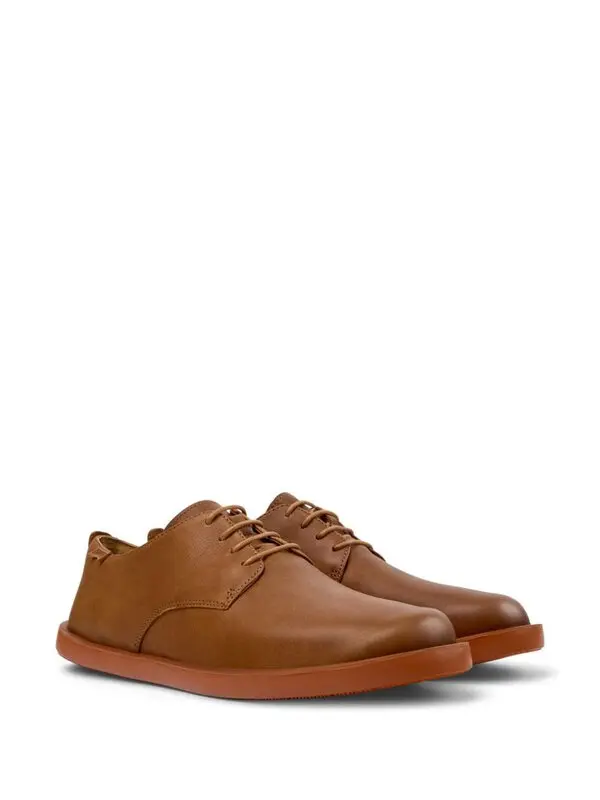 Camper Wagon Derby Shoes - Brown