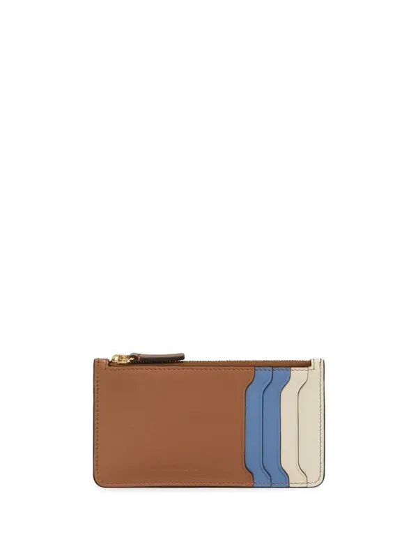 Marni Logo-debossed Cardholder - Brown
