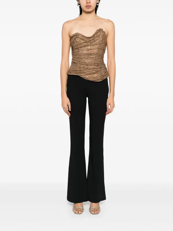 Giuseppe Di Morabito Strapless Corset Top