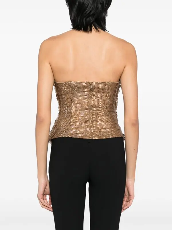 Giuseppe Di Morabito Strapless Corset Top
