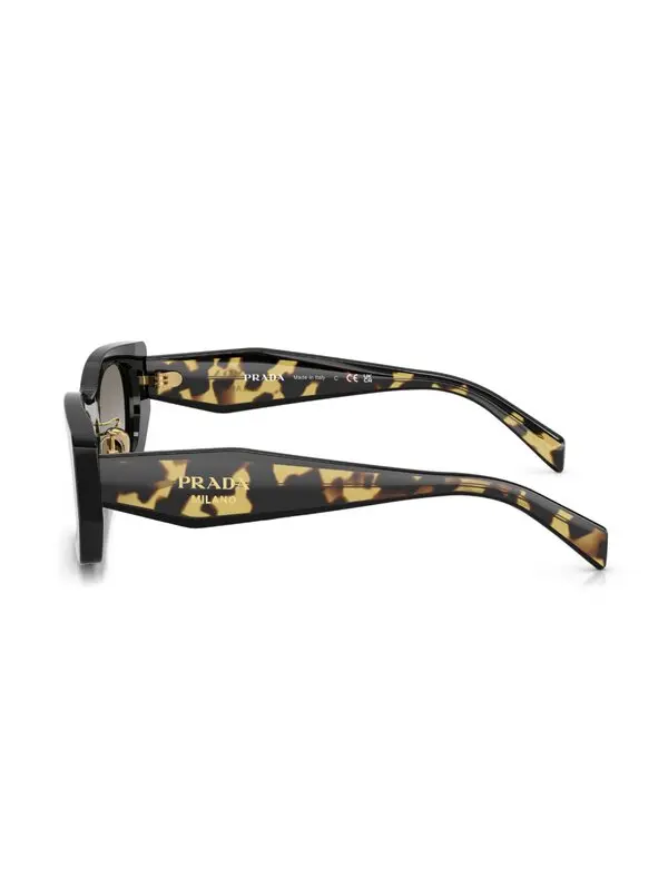 Prada Geometric Frame Sunglasses