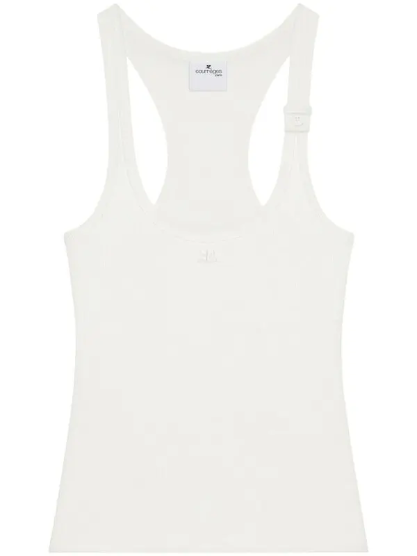 COURREGES Buckle-fastening Tank Top