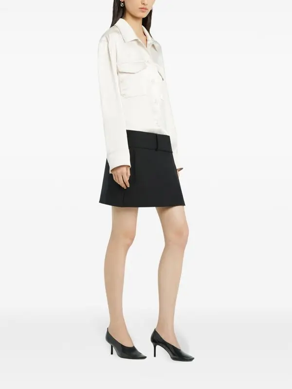 COURREGES Belted Mini Skirt