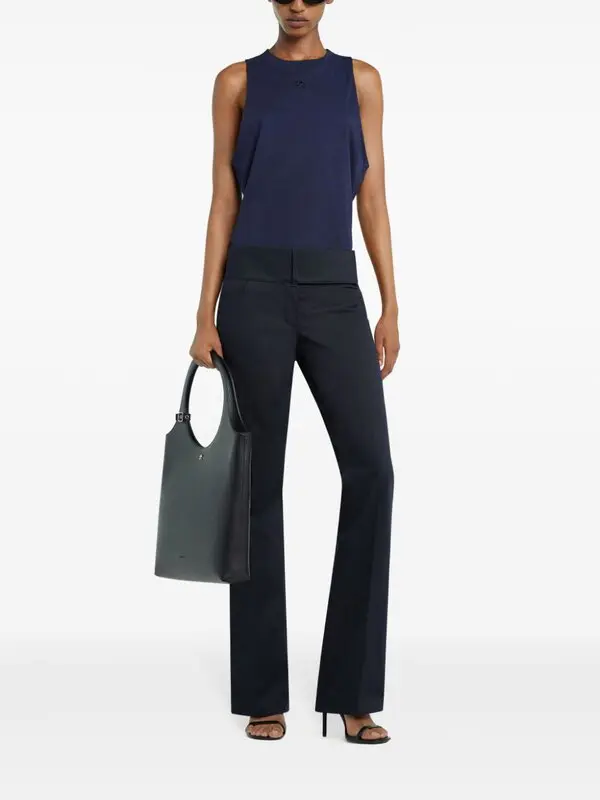 COURREGES Appliqué Tank Top - Blue