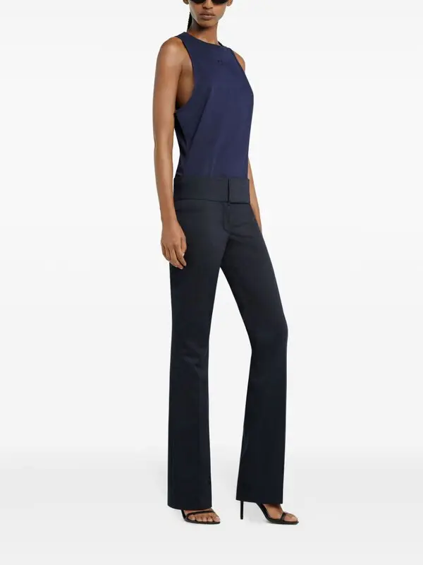 COURREGES Appliqué Tank Top - Blue