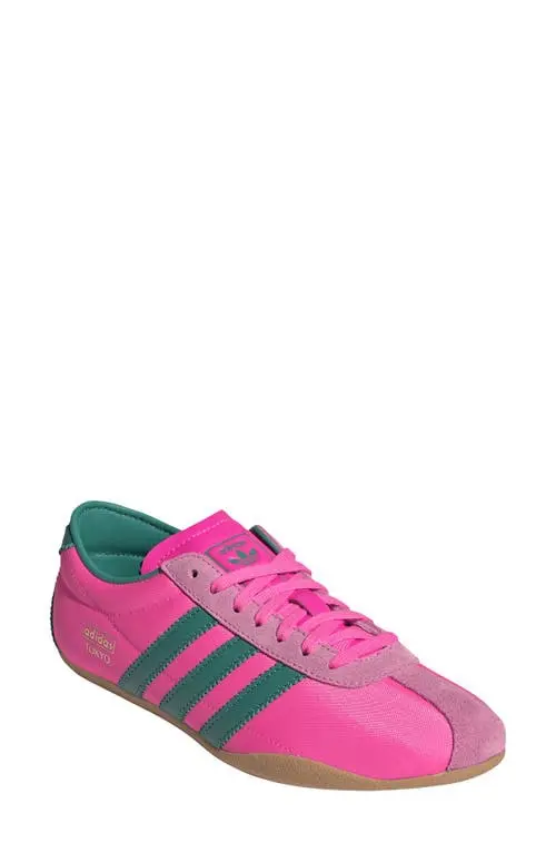 Adidas Tokyo Low Top Sneaker - Lucid Pink/power Green/gold