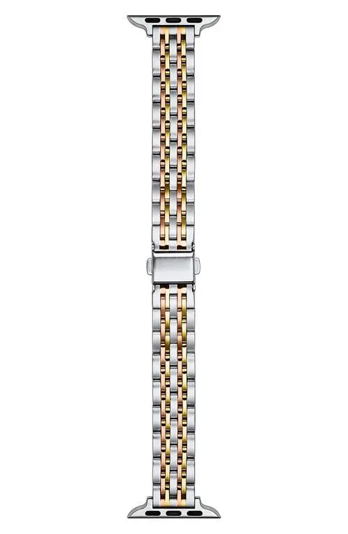 POSH TECH Rainey Tricolor Apple Watch Bracelet - Silver/gold/rose Gold