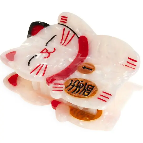 SOLAR ECLIPSE Lucky Cat Claw Clip - Classic