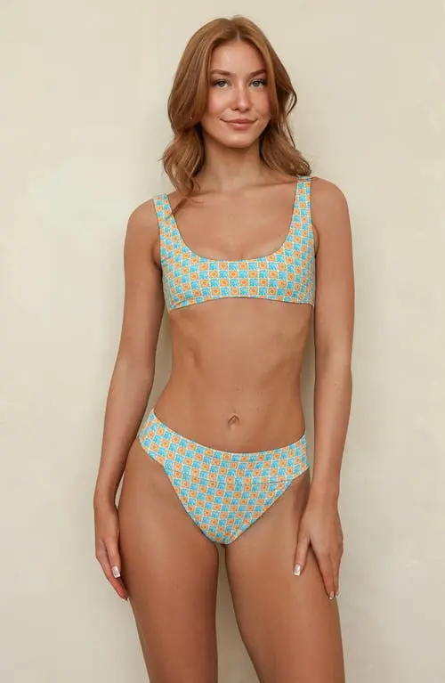 DIPPIN DAISY'S Sunny Bralette Bikini Top - Sun And Waves
