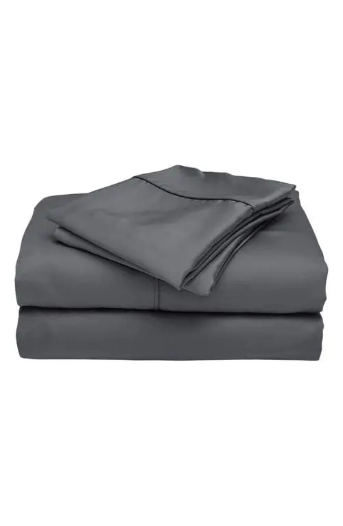 ETTITUDE Signature Sateen Sheet Set - Slate