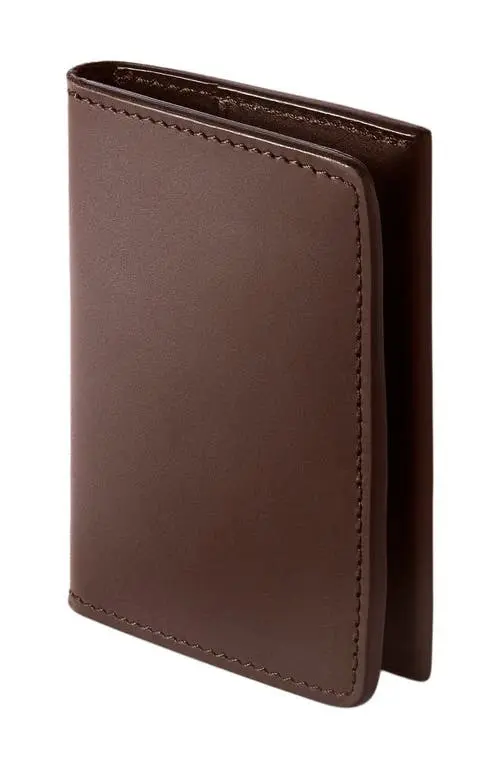 CARL FRIEDRIK Swanfield Wallet - Chocolate