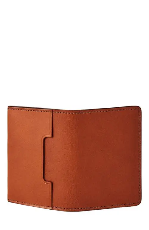 CARL FRIEDRIK Swanfield Wallet - Cognac