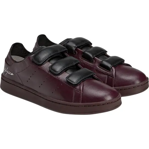 Y3 Gender Inclusive Stan Smith Sneakers - Shadow Maroon/black