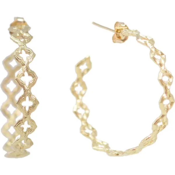 Armenta Crivelle Hoop Earrings - Gold