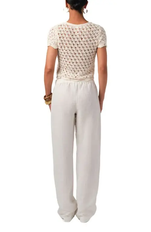 Calypso St. Barth Bianca Printed Pants - White