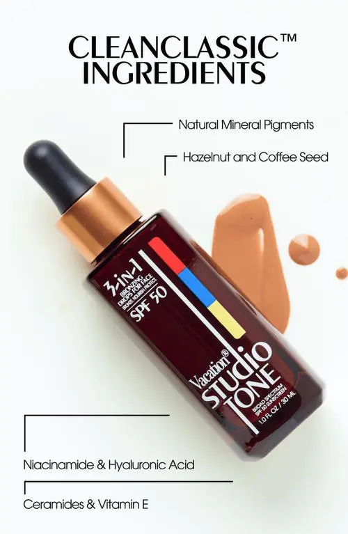 VACATION Studio Tone Spf 50 Bronzing Drops