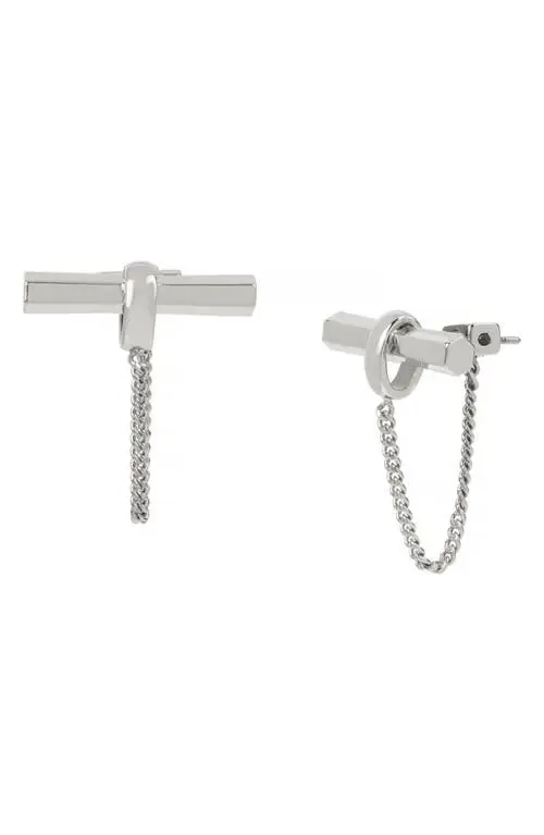 ALLSAINTS Toggle & Chain Earrings