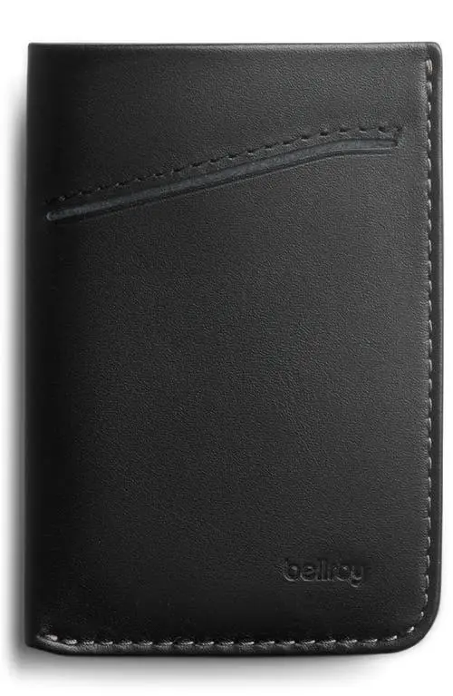 Bellroy Leather Card Sleeve - Black