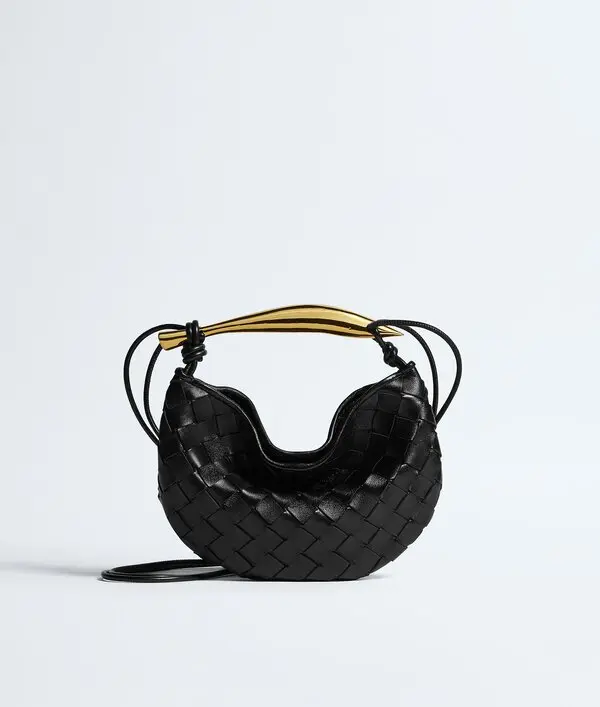 Bottega Veneta Intrecciato Leather Baby Sardine Cross-body Bag