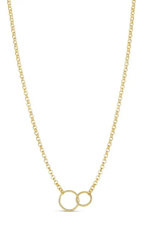 SHYMI Infinity Pendant Chain Necklace - Gold