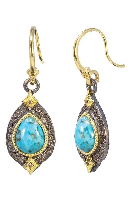 Armenta Drop Earrings - Turquoise