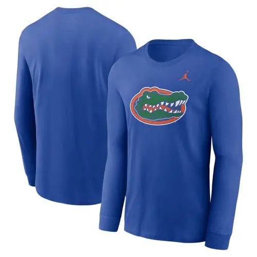 JORDAN BRAND Florida Gators Primary Logo Long Sleeve T-shirt - Royal