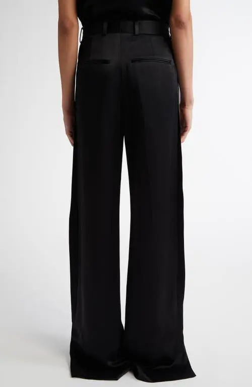 TOTEME Slit Cuff Trousers - Black