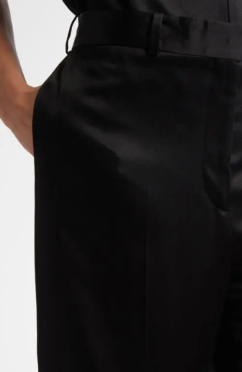 TOTEME Slit Cuff Trousers - Black