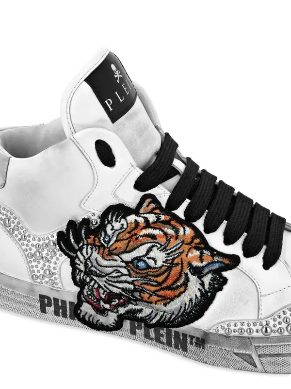 Philipp Plein Retrokickz Tiger Sneakers