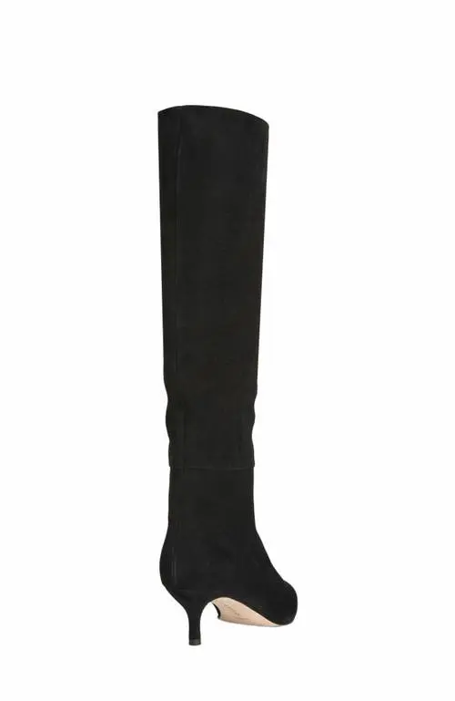 NEIL J. RODGERS Eva Slouch Boots - Black Suede