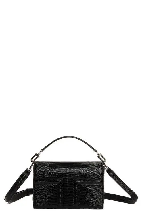 TOTEME Mini T-flap Lizard Embossed Bag