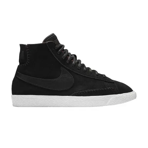 Nike Blazer Mid Premium Sneakers - Black