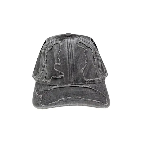 Vetements Destroyed Cap - Black