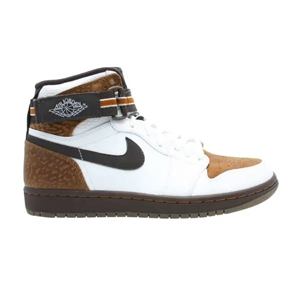 JORDAN 1 High Strap Sneakers - White