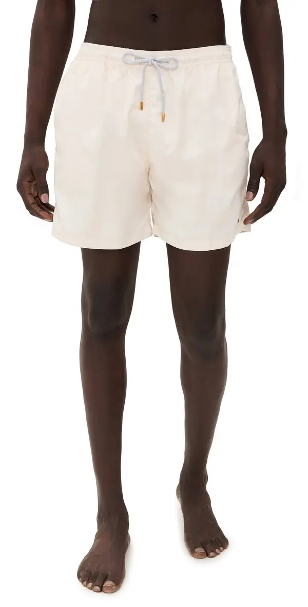 ANCORA The Deco Basic Swim Trunks 5.5 - Ivory