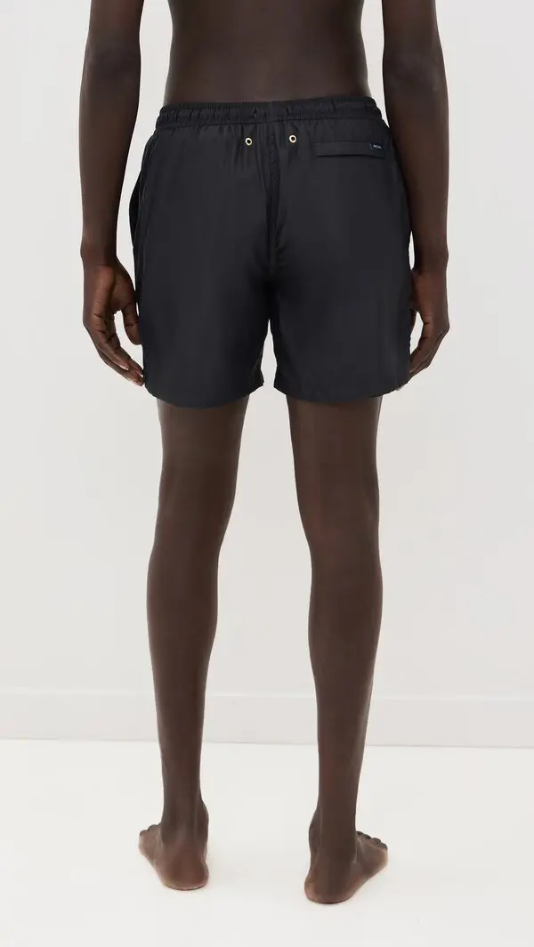 ANCORA The Deco Basic Swim Trunks 5.5 - Black